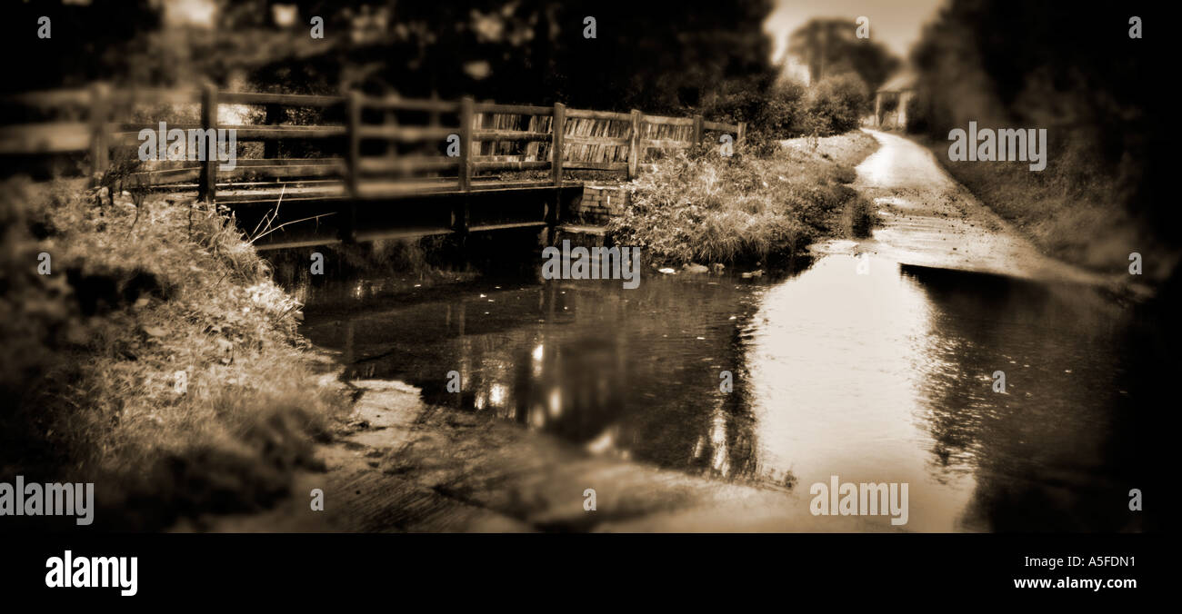Ford over river Stock Photo - Alamy