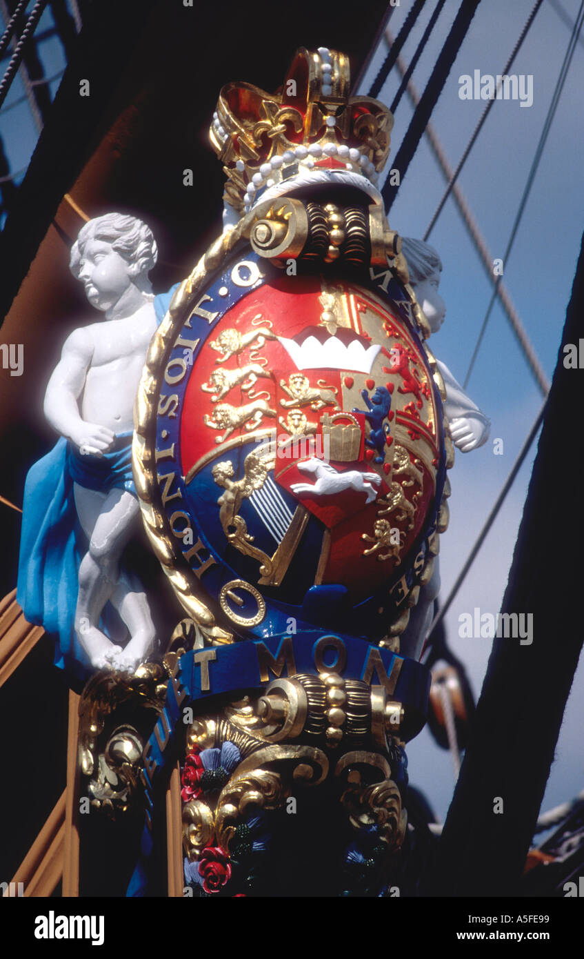 Nelson s First Rate warship HMS Victory launched 1778 now at Portsmouth ...