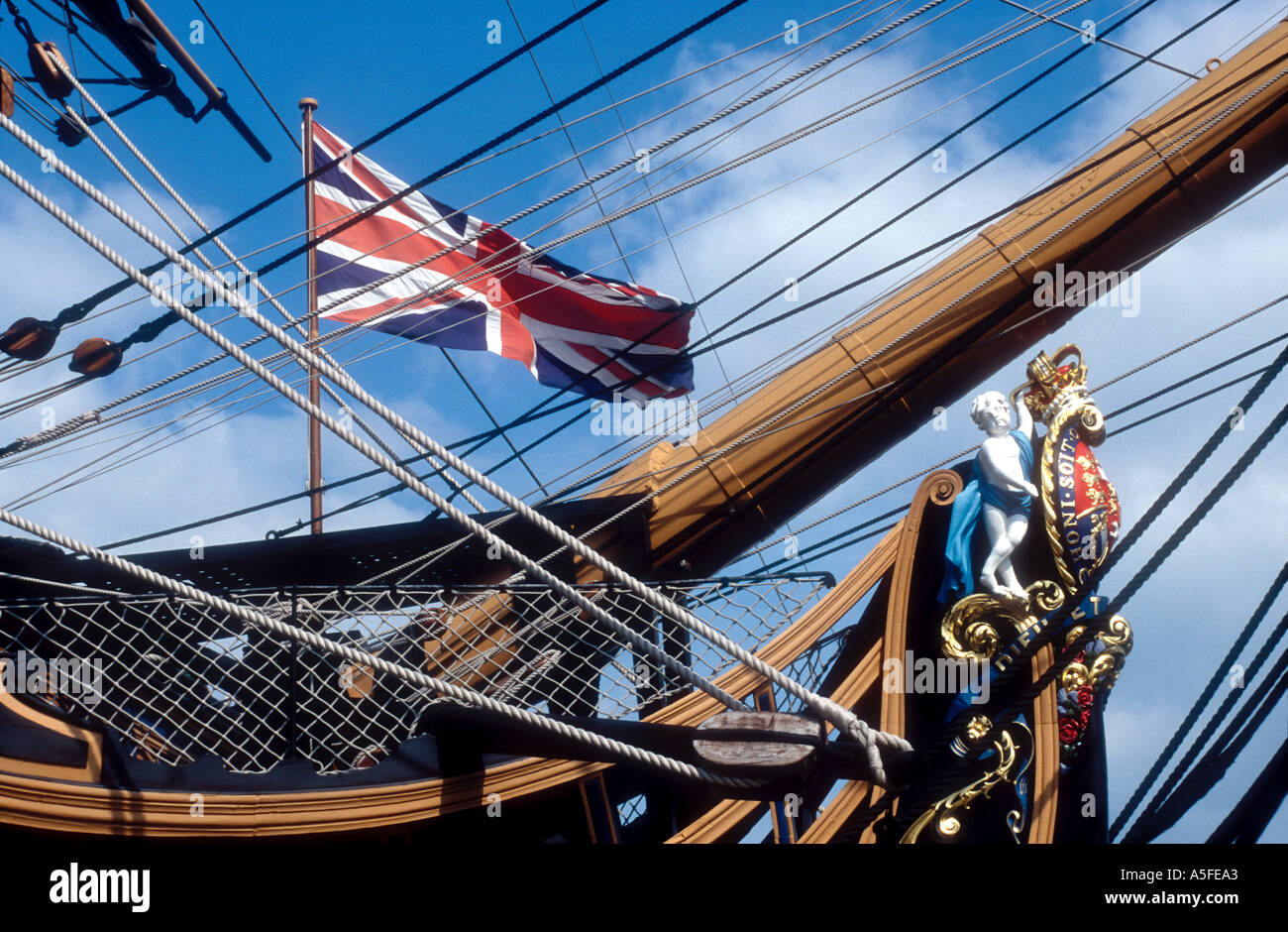 Nelson s First Rate warship HMS Victory launched 1778 now at Portsmouth ...