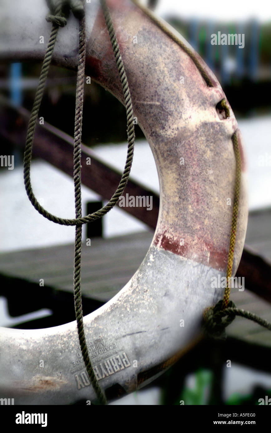 Lifebouy hanging hi-res stock photography and images - Alamy