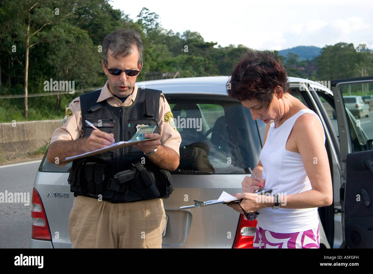 Police paperwork hi-res stock photography and images - Alamy
