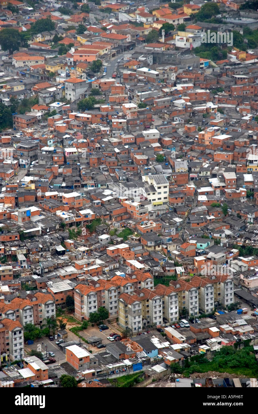 Favela Sao Paulo Brazil