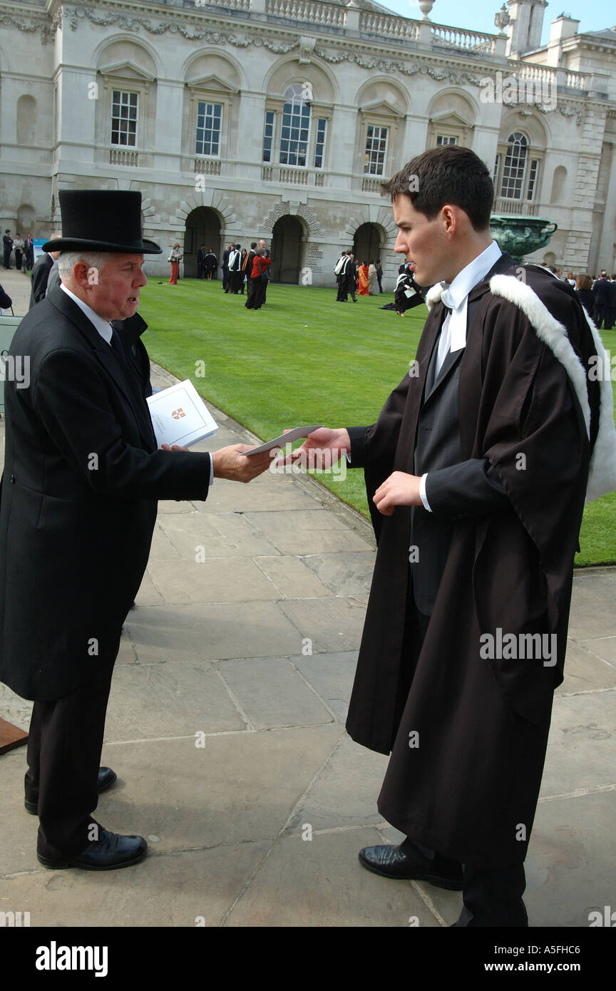Cambridge University Graduation Ceremony at the Senate House Cambridge ...