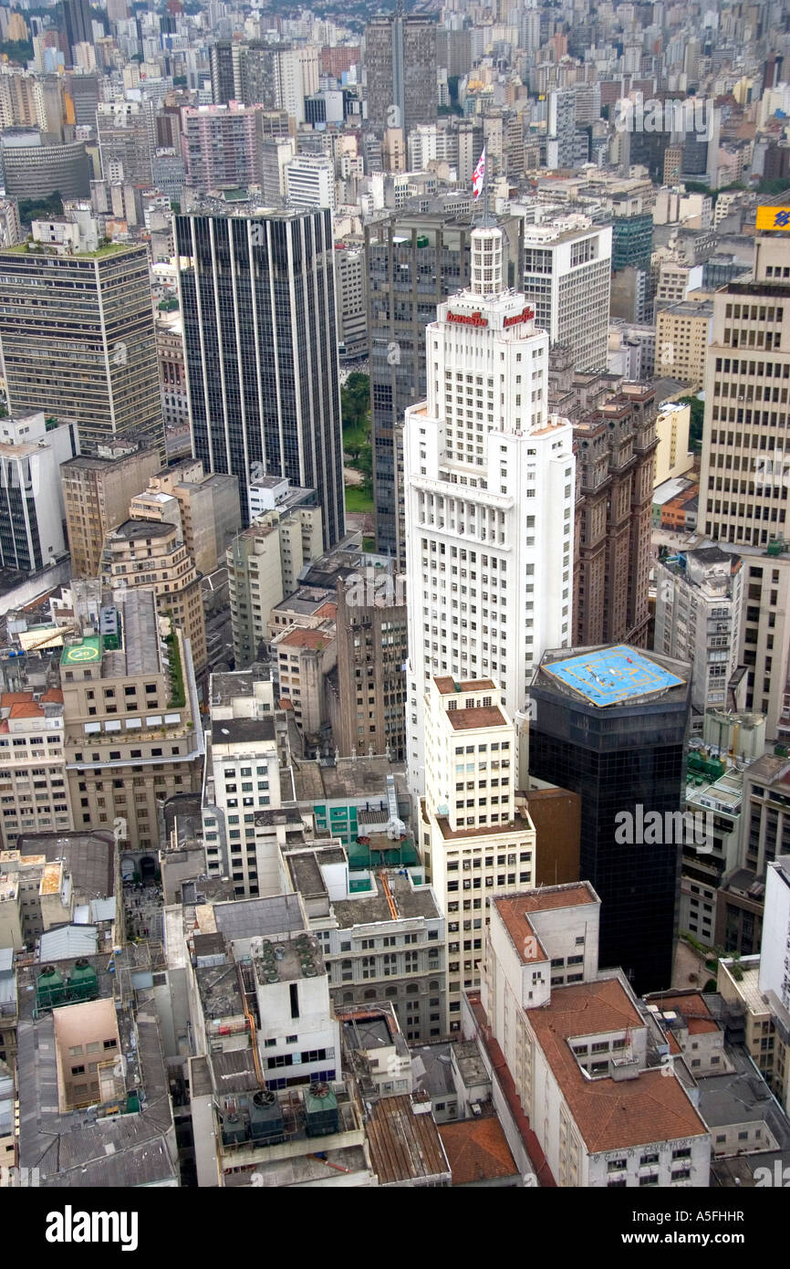 Aerial view of high rise buildings in Sao Paulo Brazil Stock Photo - Alamy