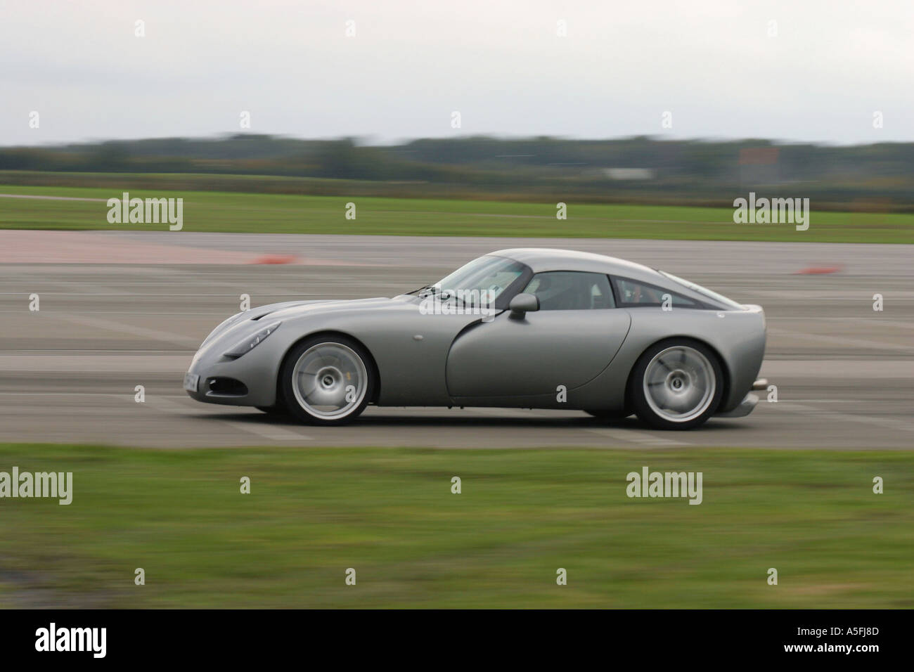 TVR Race car on track Stock Photo - Alamy