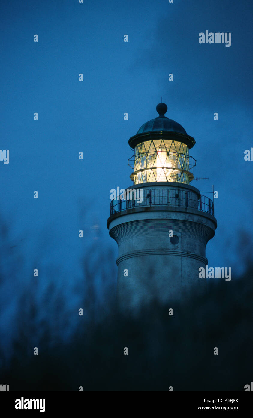 Electric lighthouse at night hi-res stock photography and images - Alamy