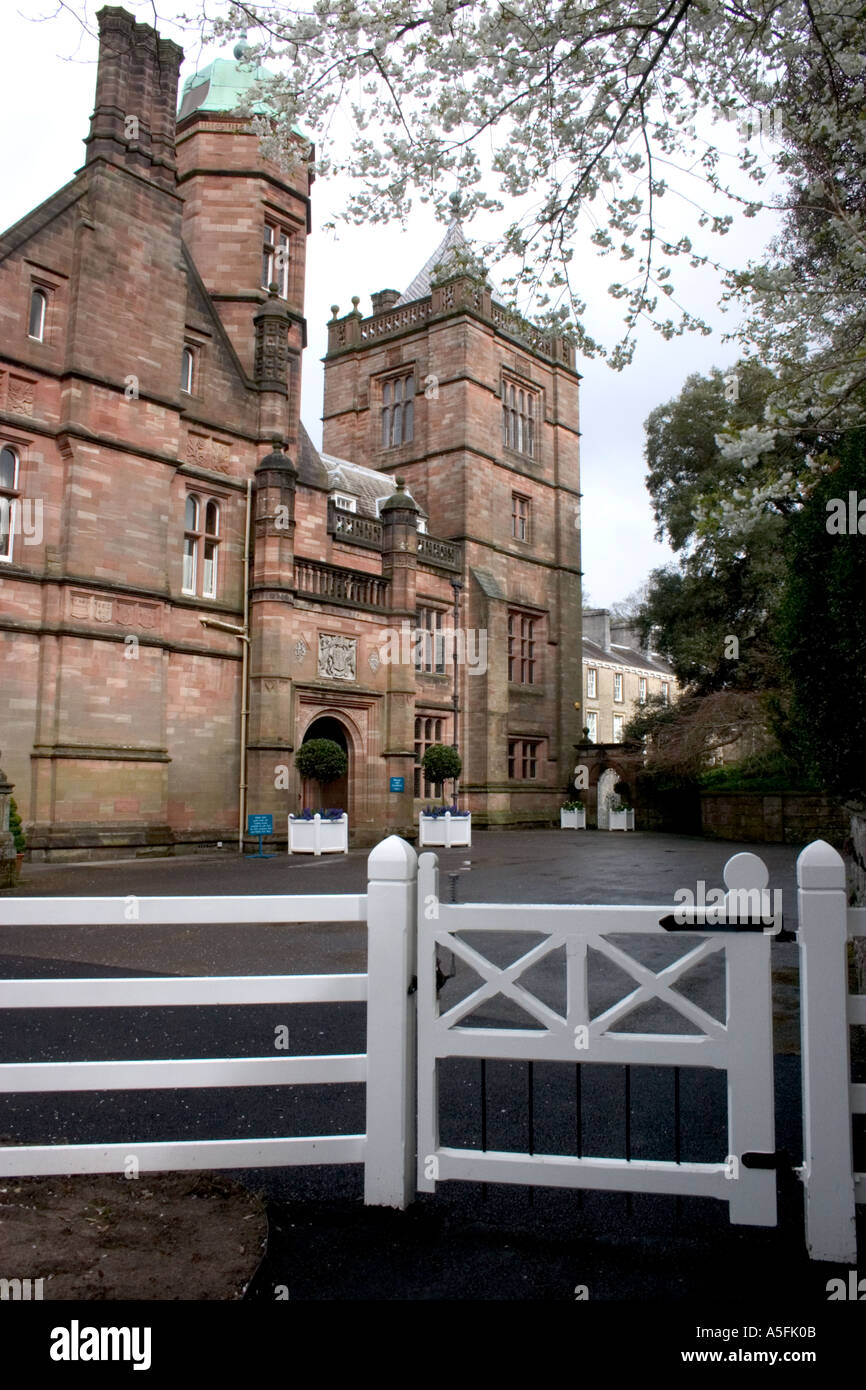 Holker Hall near Grange over Sands Cumbria Stock Photo - Alamy