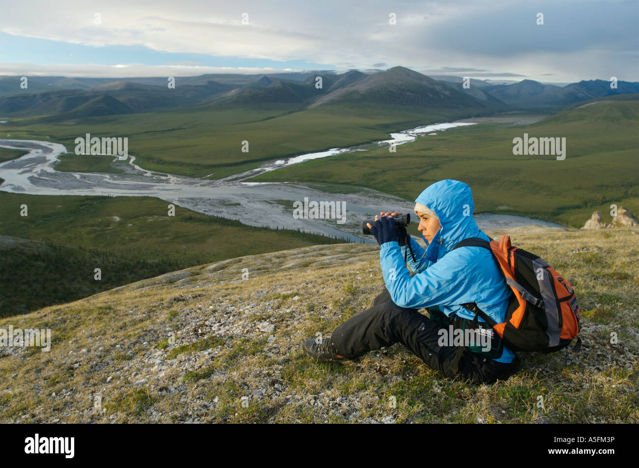 Muskeg Creek area, Exploring the Firth River. Ivvavik National Park ...