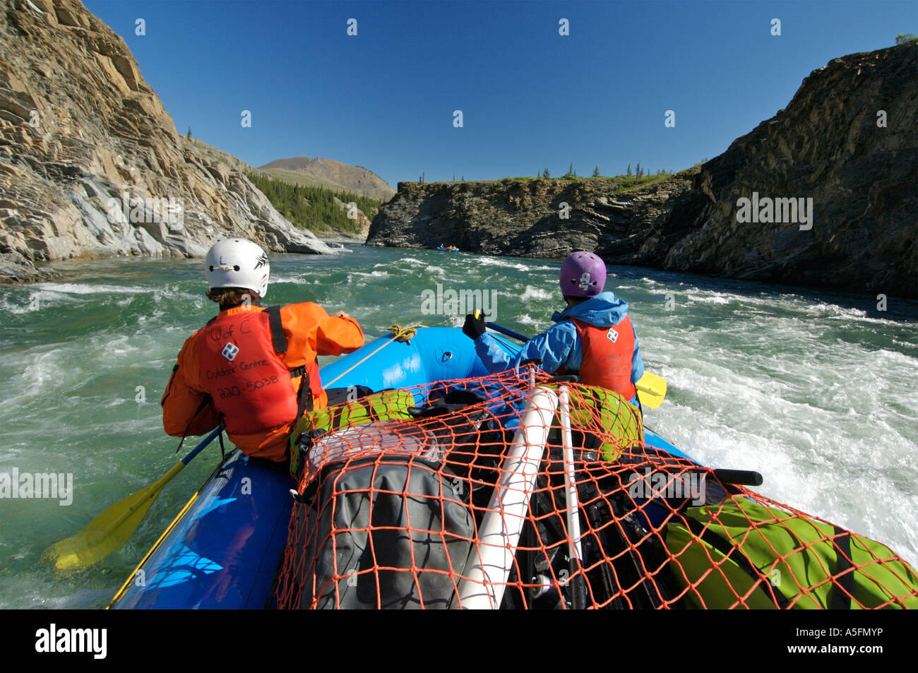 Exploring the Firth River. Ivvavik National Park, Yukon Territory ...