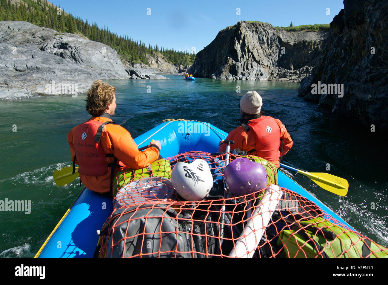 Exploring the Firth River. Ivvavik National Park, Yukon Territory ...