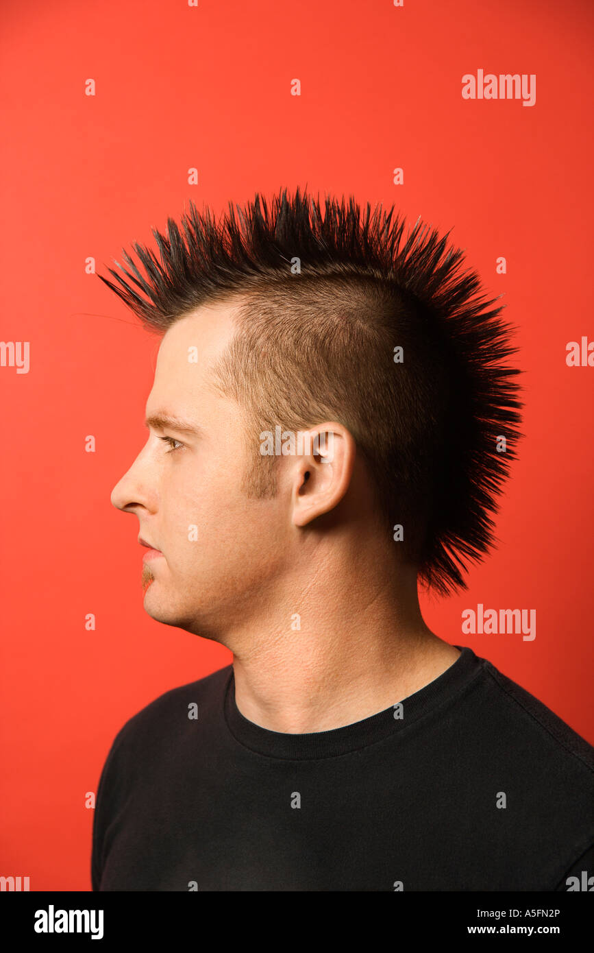 Spiked mohawk hi-res stock photography and images - Alamy