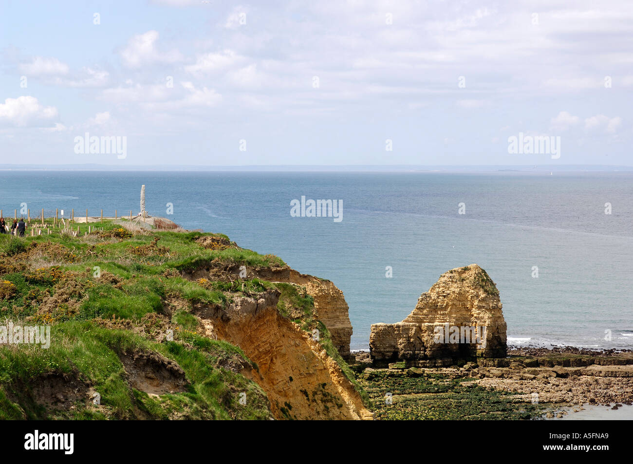 Point Du Hoc the taken by Col Rudder s Rangers on D Day Normandy France ...