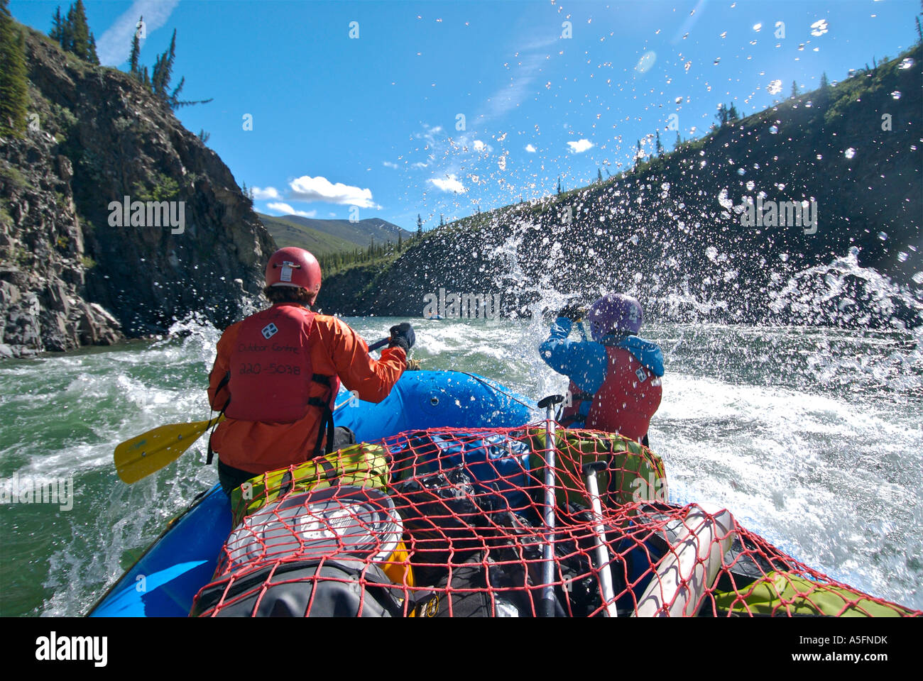 Exploring the Firth River. Ivvavik National Park, Yukon Territory ...