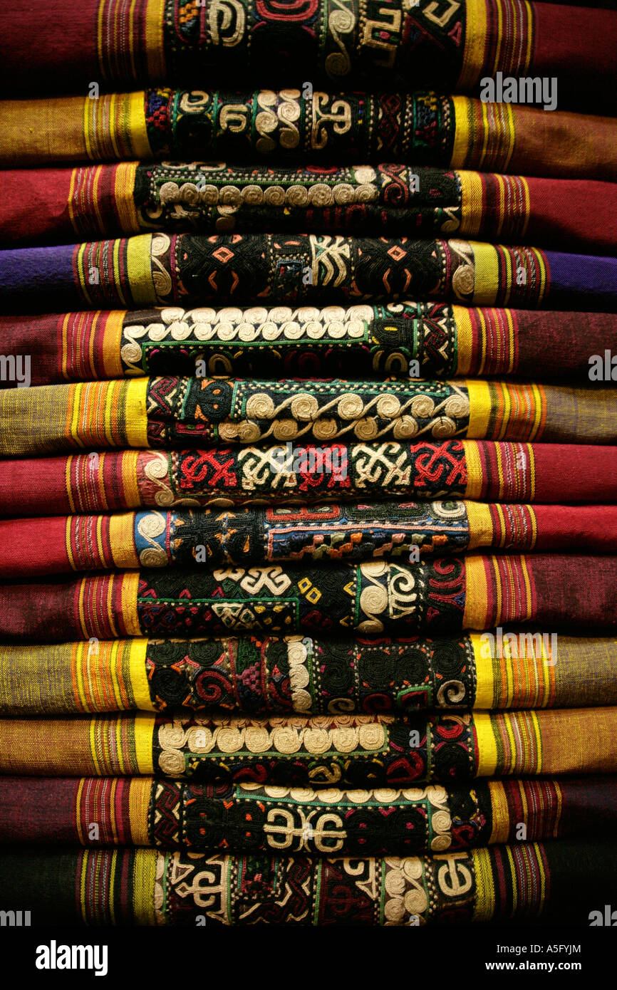 TEXTILES AT THE GRAND BAZAAR, ISTANBUL, TURKEY Stock Photo - Alamy