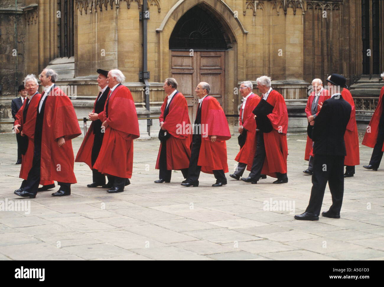 Matriculation Ceremony Oxford Stock Photo - Alamy