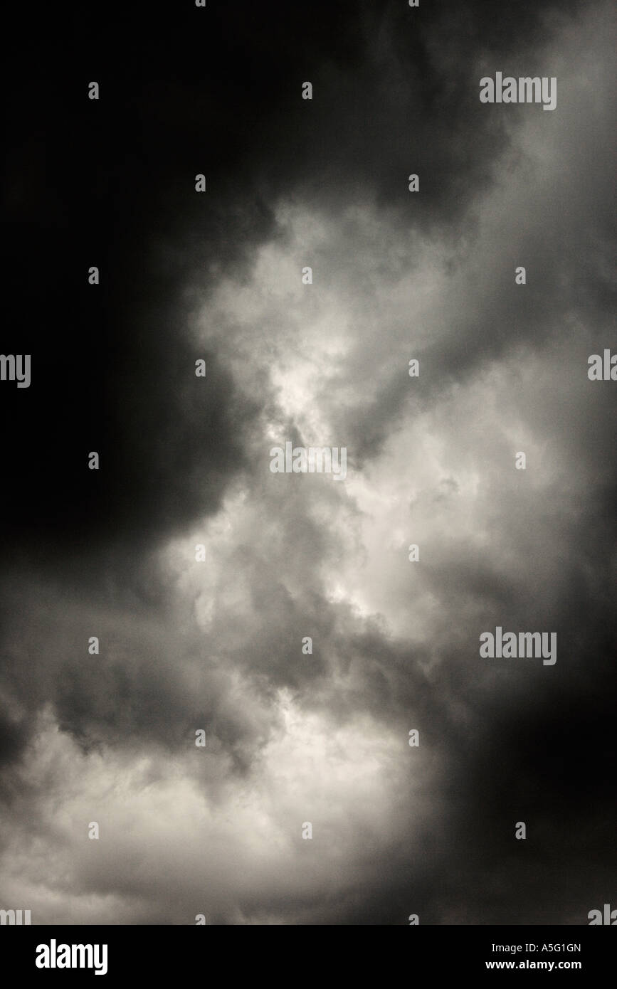 Ominous abstract storm clouds Stock Photo - Alamy
