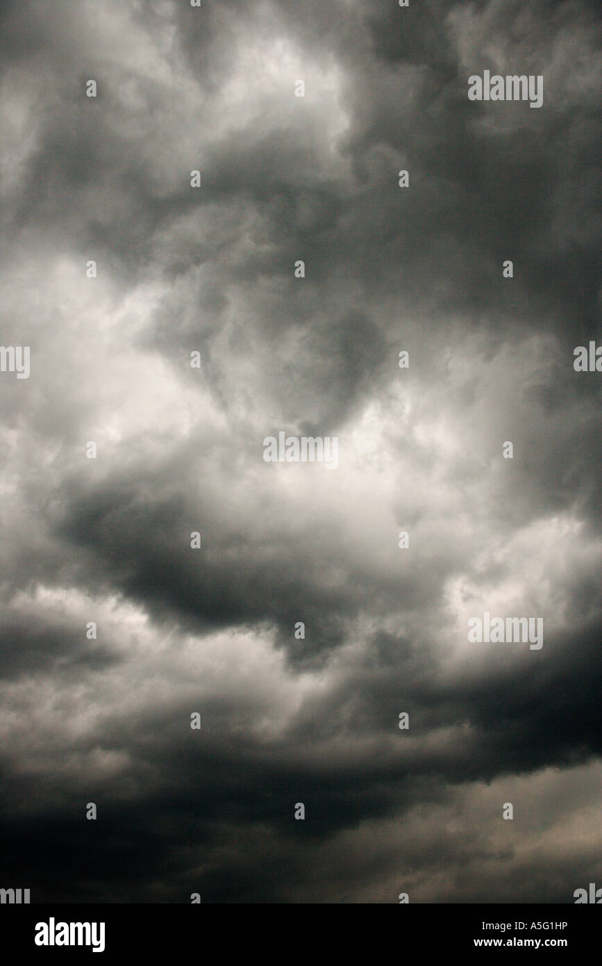 Ominous abstract storm clouds Stock Photo - Alamy