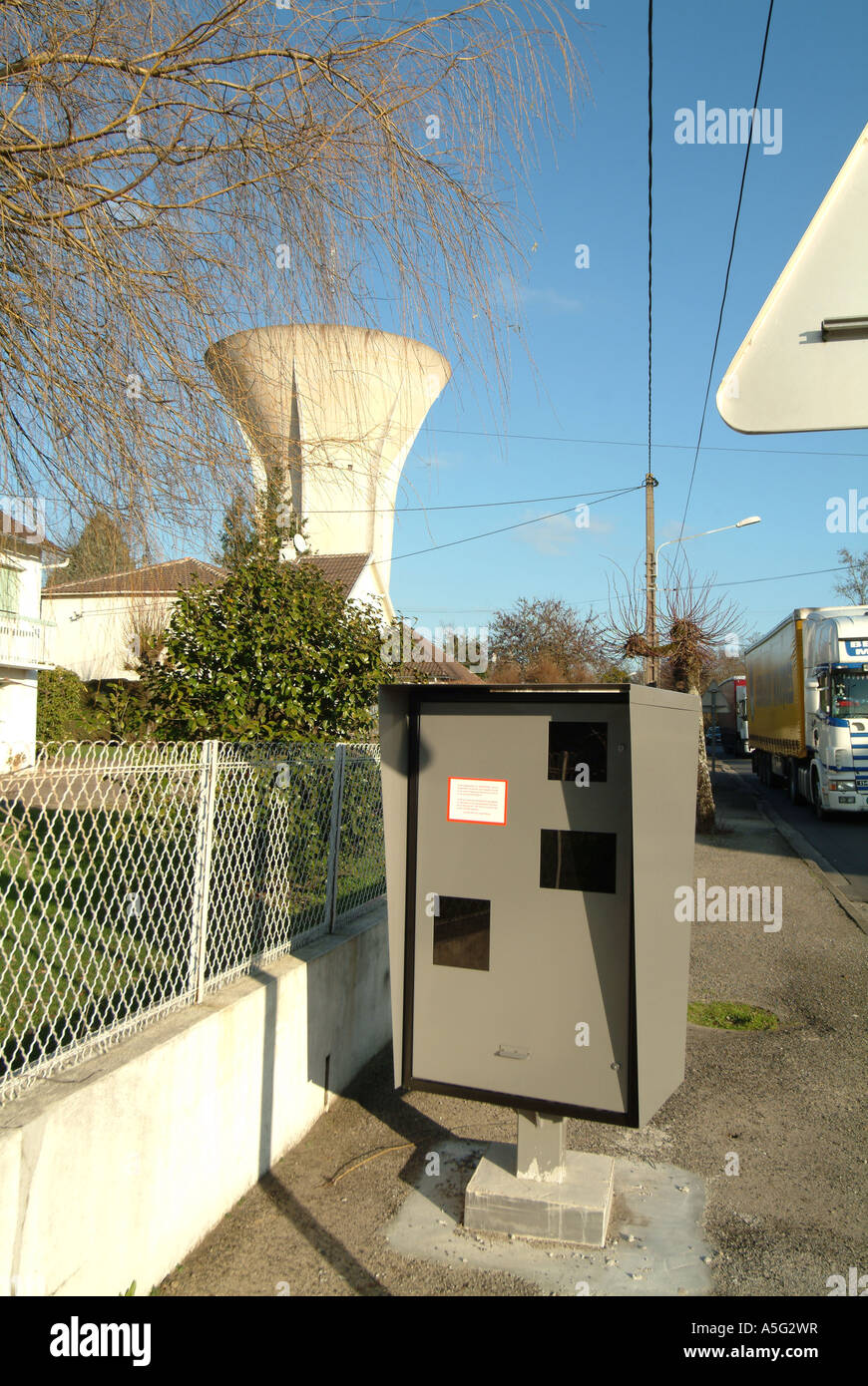 radarMBF1707 Haute Vienne Limousin France A speed radar on the Route ...