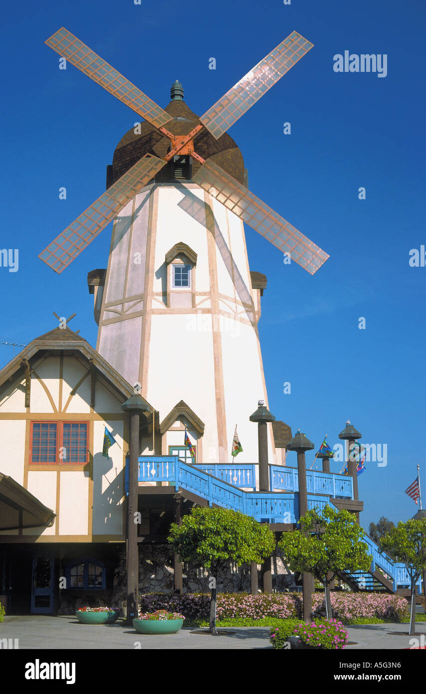 Windmill lookalike in Carlsbad, California Stock Photo - Alamy