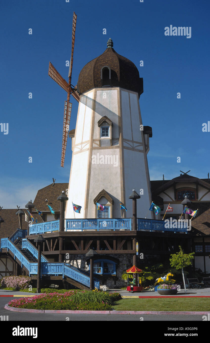 Windmill lookalike in Carlsbad, California Stock Photo - Alamy