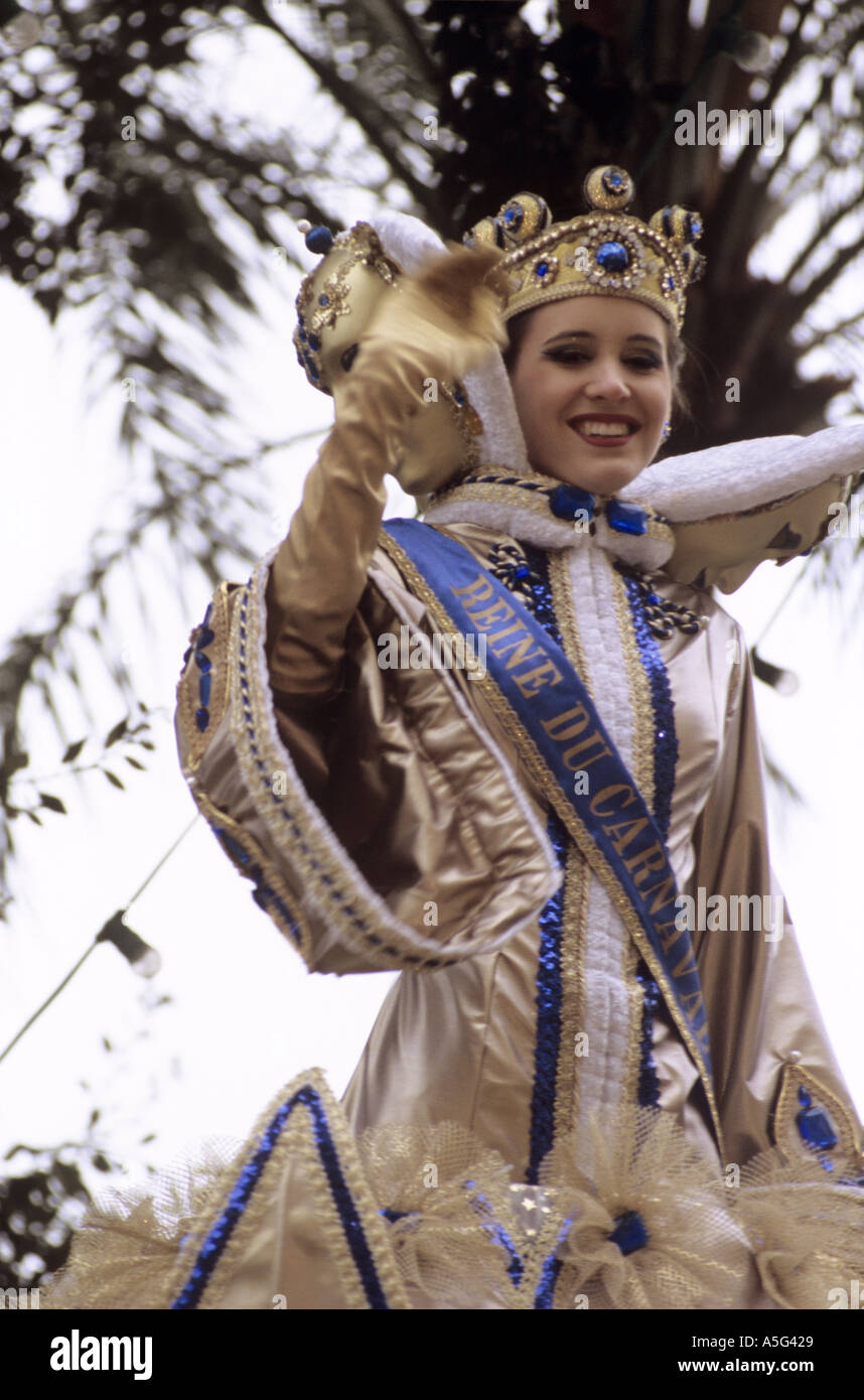 carnival queen nice carnival nice france Stock Photo - Alamy
