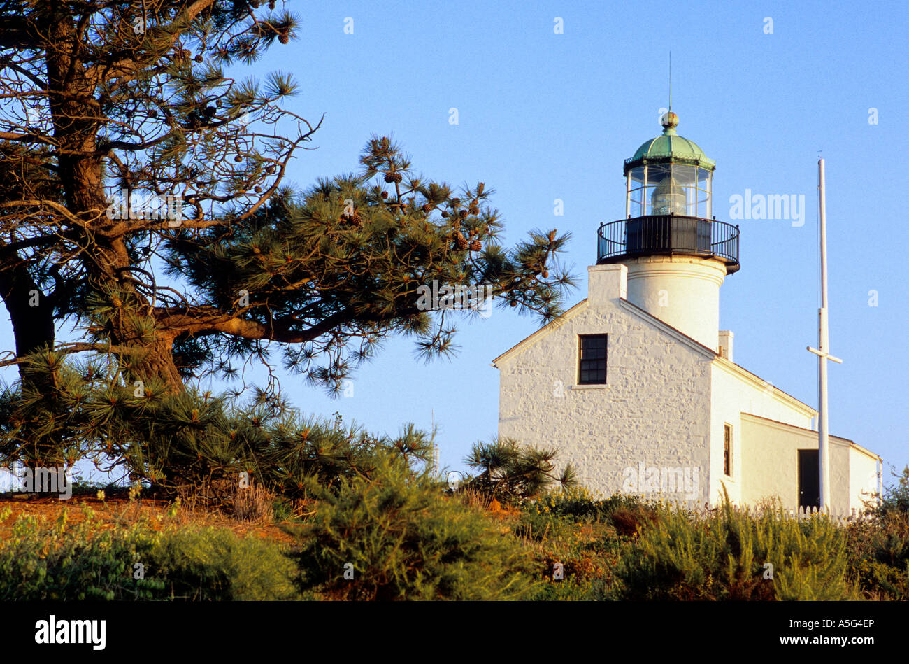 Point Loma Lighthouse Stock Photo - Alamy