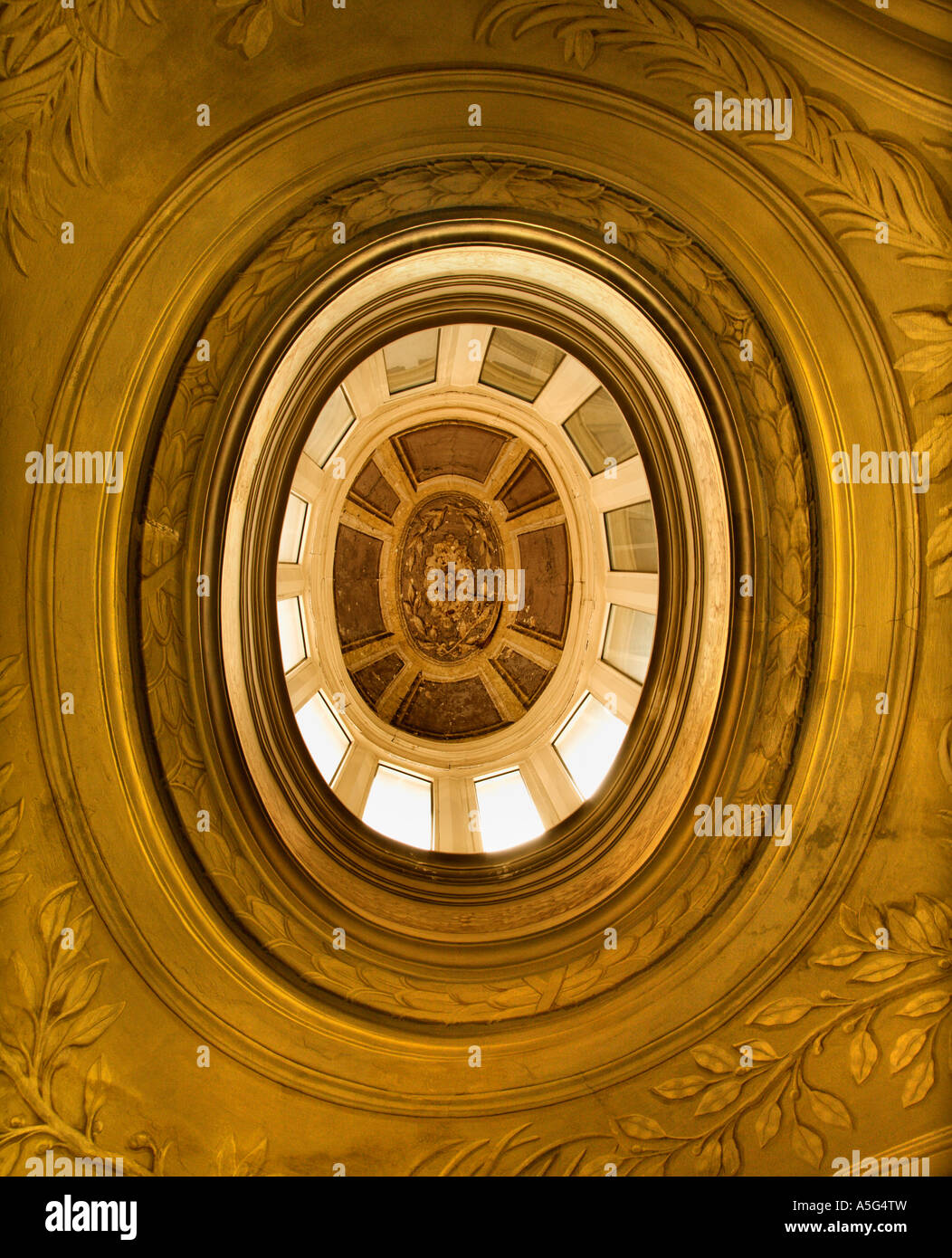 Ceiling of Saint Peter s Basilica Rome Italy Stock Photo - Alamy