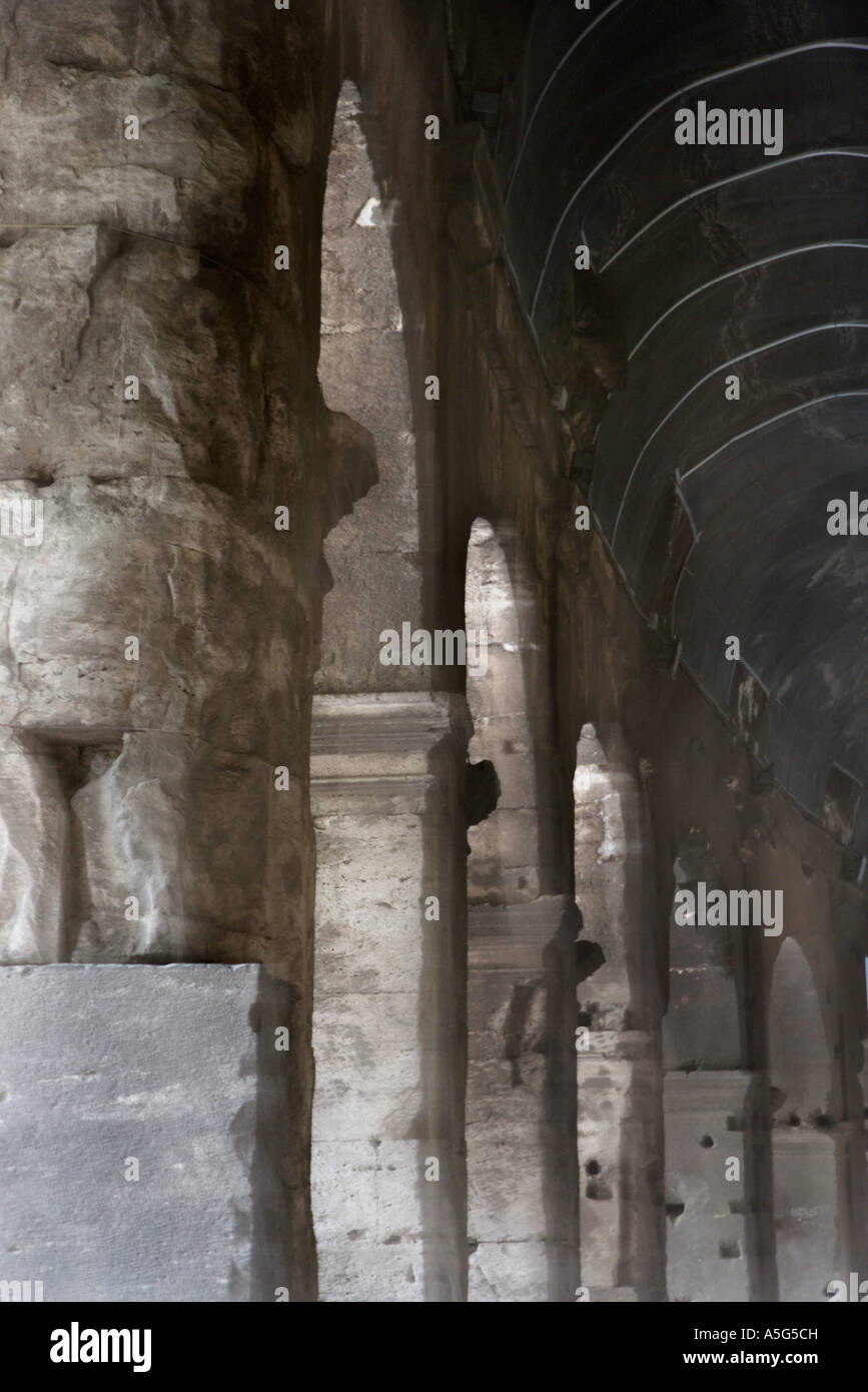 Arcades at the Coliseum in Rome Italy Stock Photo - Alamy