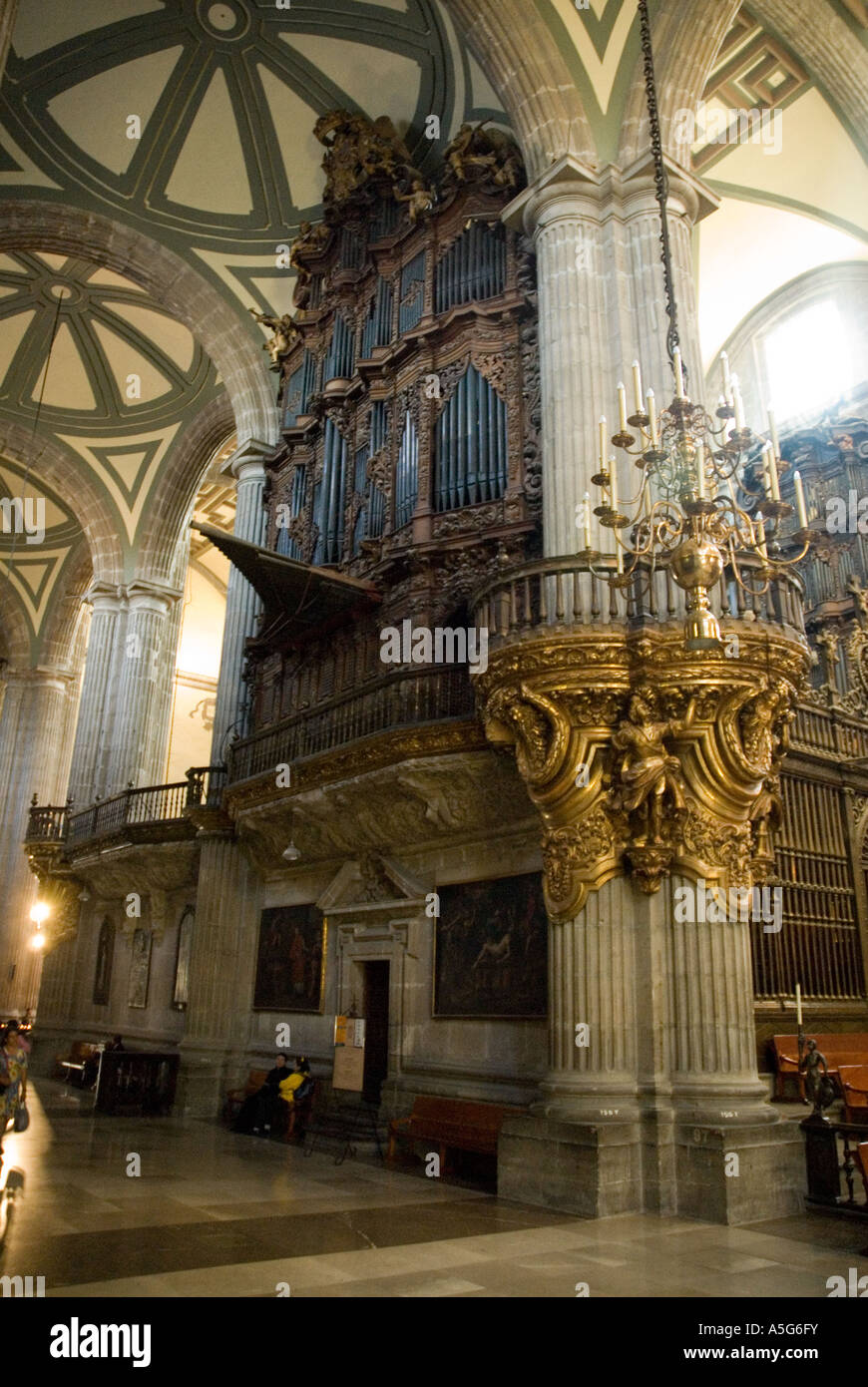 metropolitan cathedral - mexico city square Stock Photo - Alamy