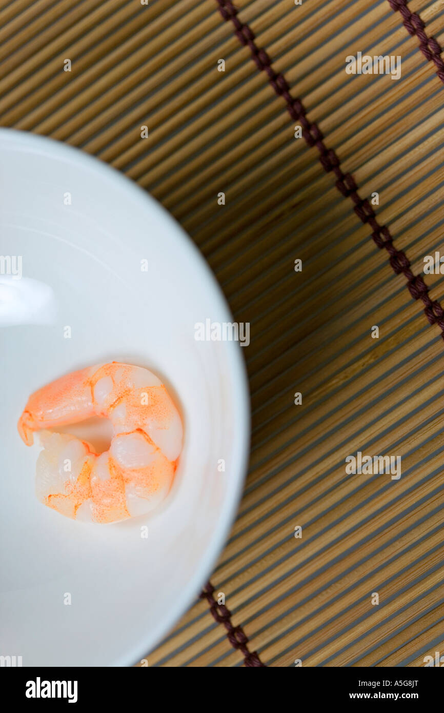 A PEELED PRAWN Stock Photo - Alamy