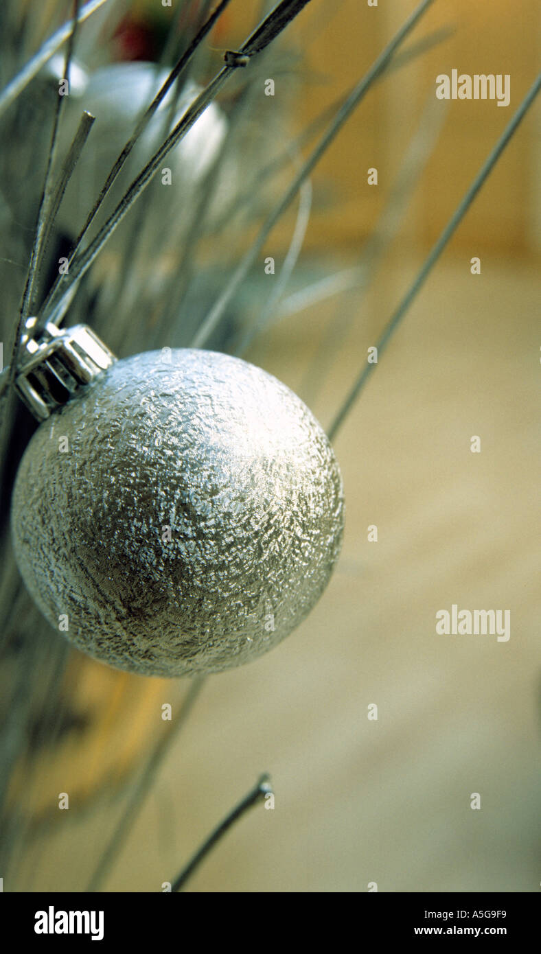 Bauble on a tree hi-res stock photography and images - Alamy