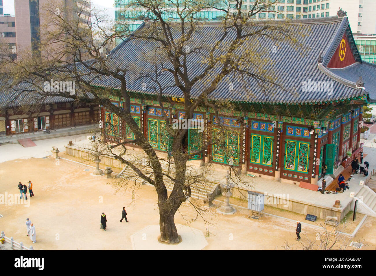 Jogyesa Temple Seoul Korea Stock Photo - Alamy
