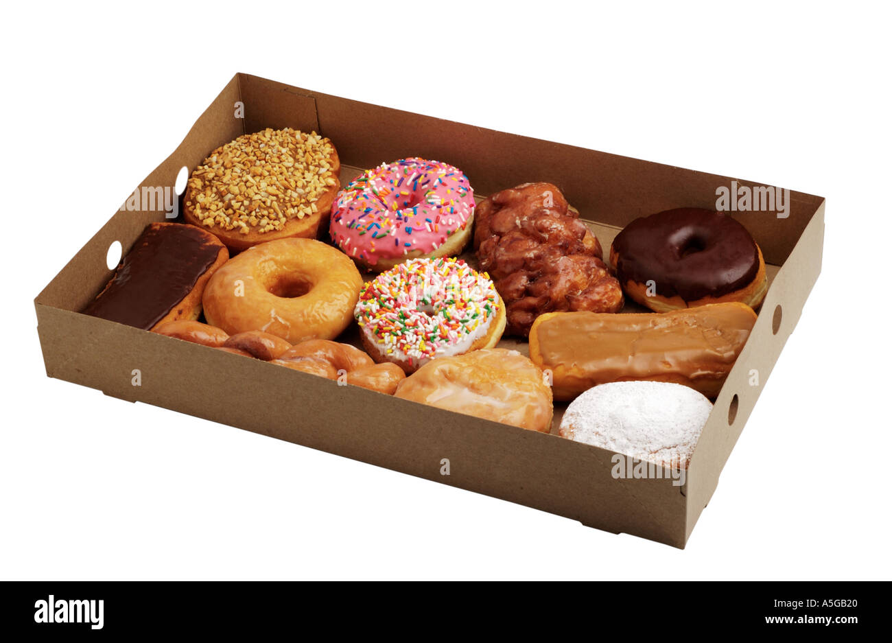 Cinnamon sugar doughnuts Cut Out Stock Images & Pictures - Alamy