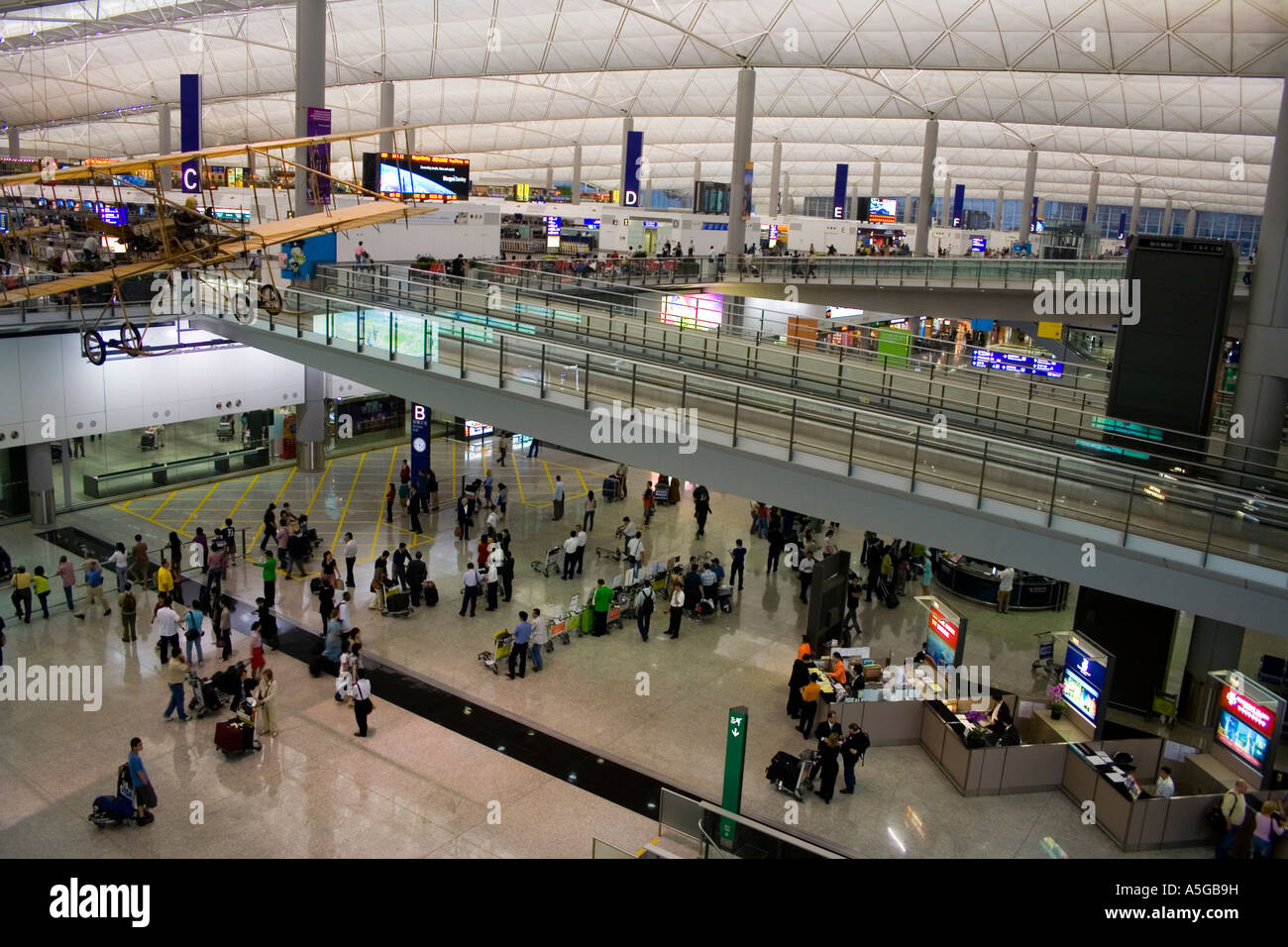 HKG Hong Kong International Airport Stock Photo - Alamy