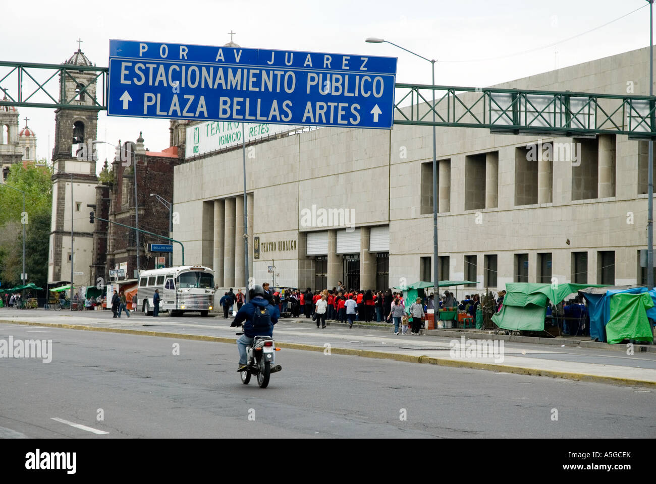Hidalgo theater - Mexico city Stock Photo - Alamy