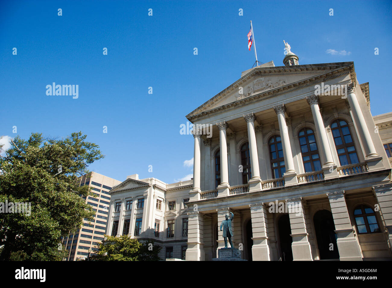 Georgia State Capitol Building in Atlanta Georgia Stock Photo - Alamy