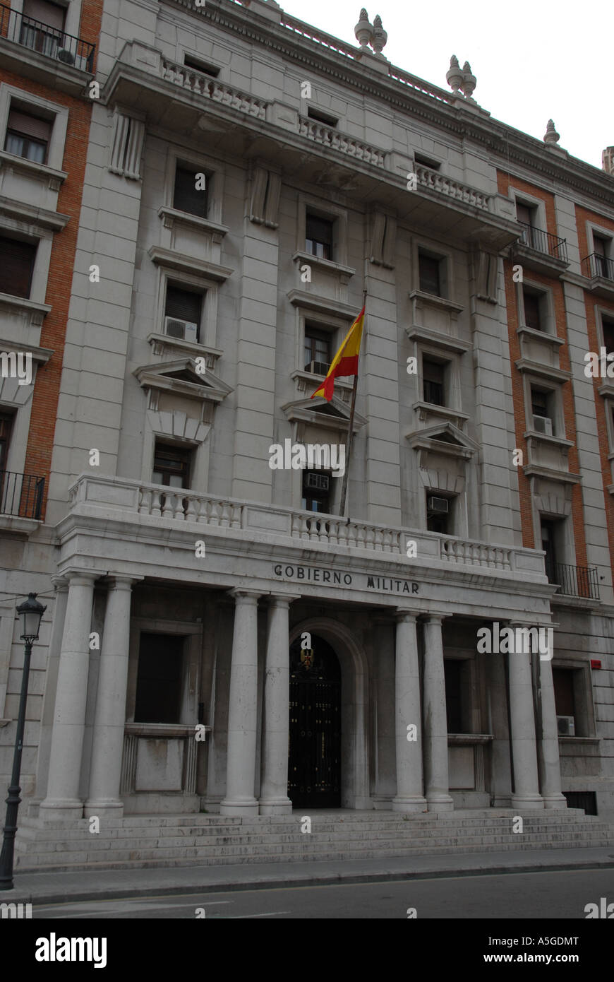 Msin entrance to the Gobierno Militar, (Military Government) , Valencia ...