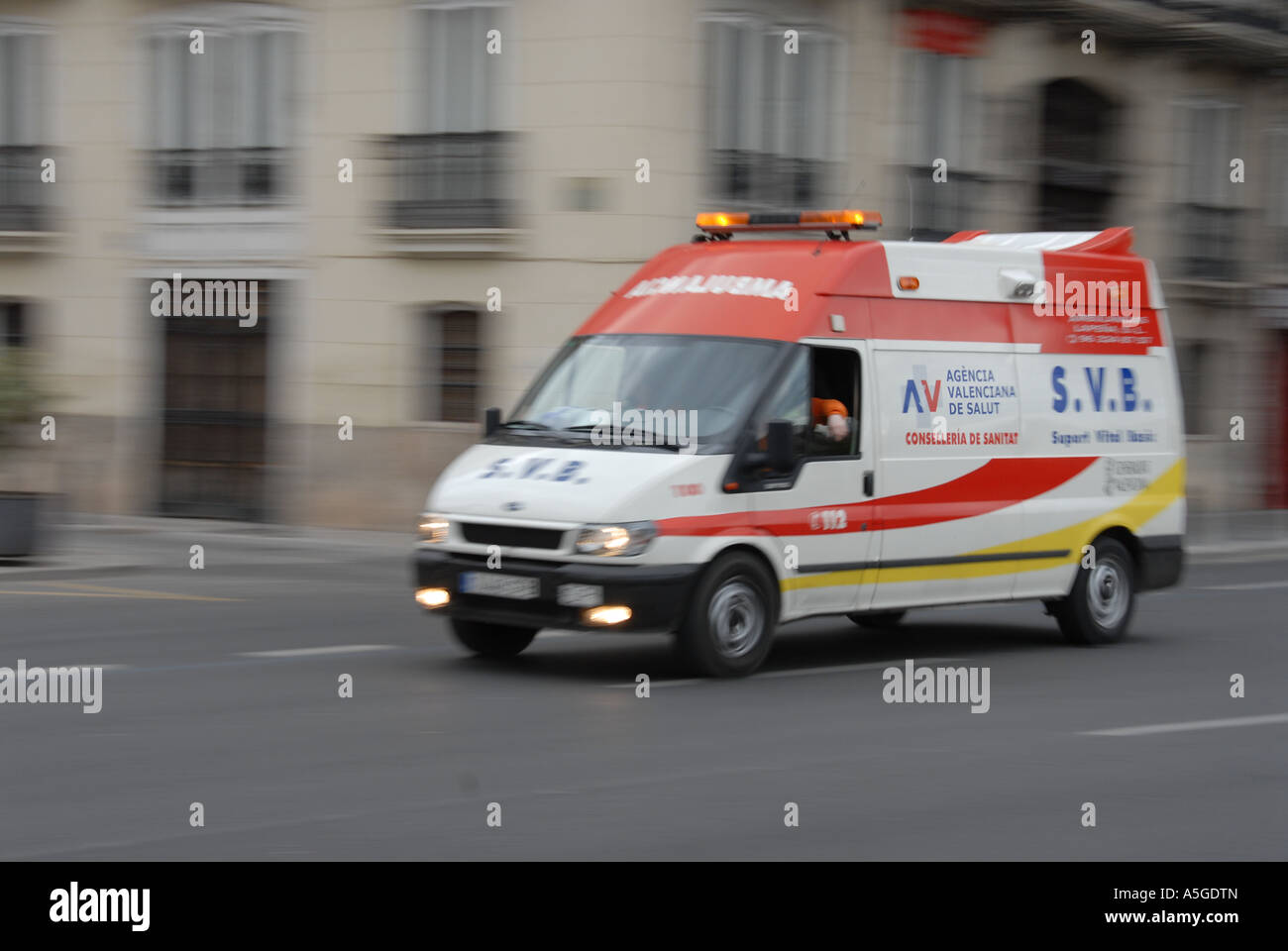 Spain ambulance hi-res stock photography and images - Alamy