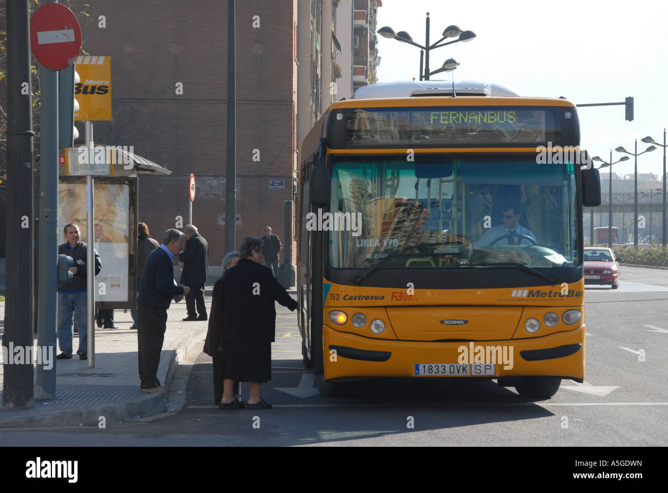 Bus spain hi-res stock photography and images - Alamy