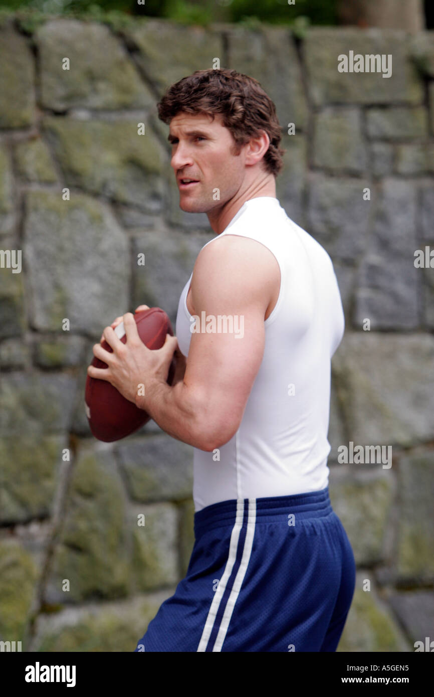 fit male football Stock Photo - Alamy