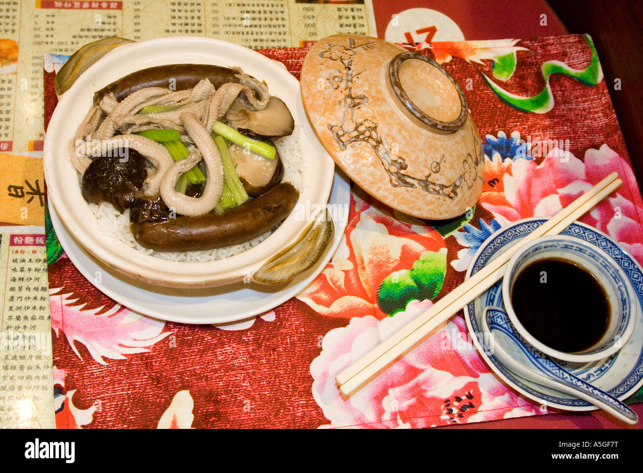 Snake Soup Hong Kong China Stock Photo - Alamy
