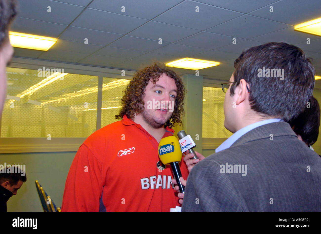 Adam Jones, the Welsh rugby international Stock Photo - Alamy