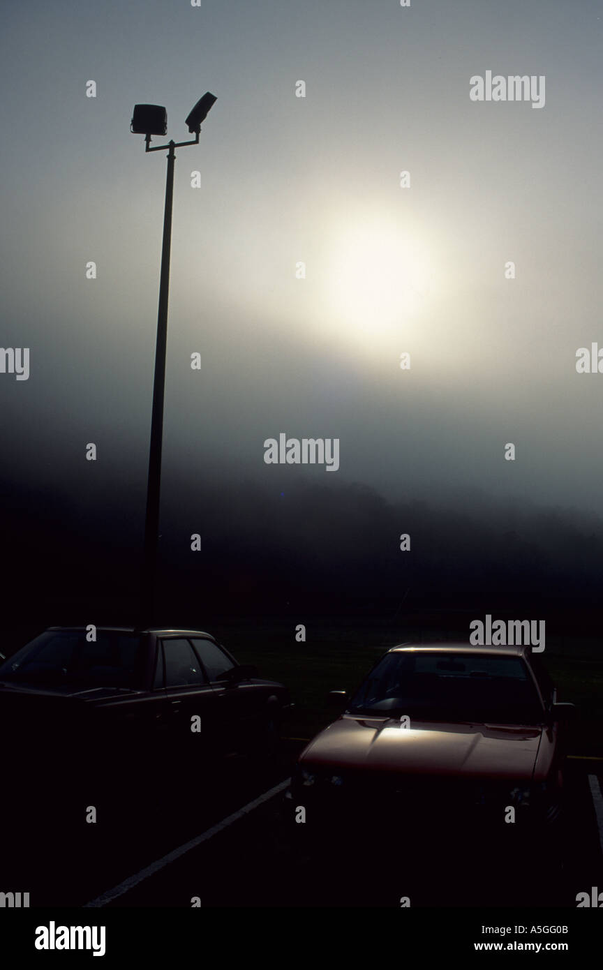 USA West Virginia lantern and cars againts the Sun Stock Photo - Alamy
