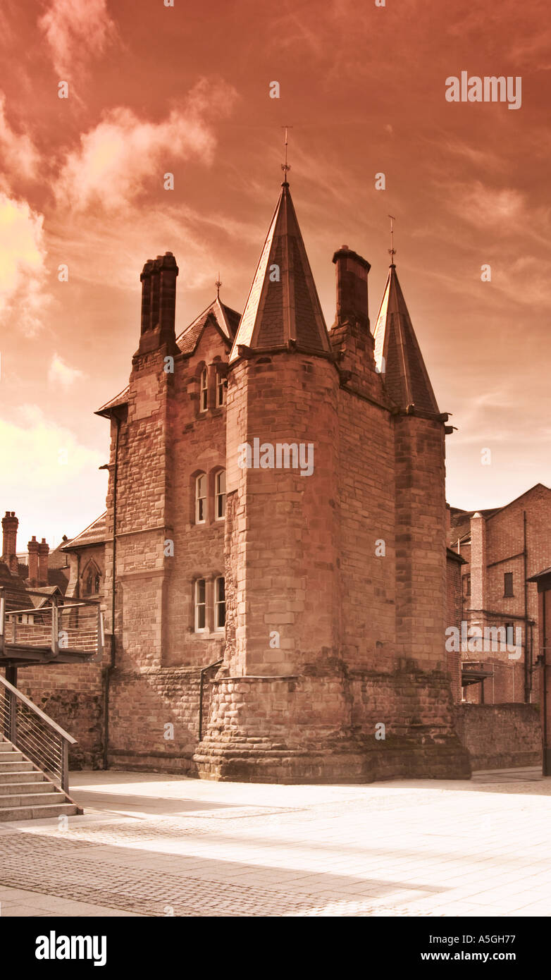 Blue Coat School Priory Gardens Coventry Gothic architecture in the ...