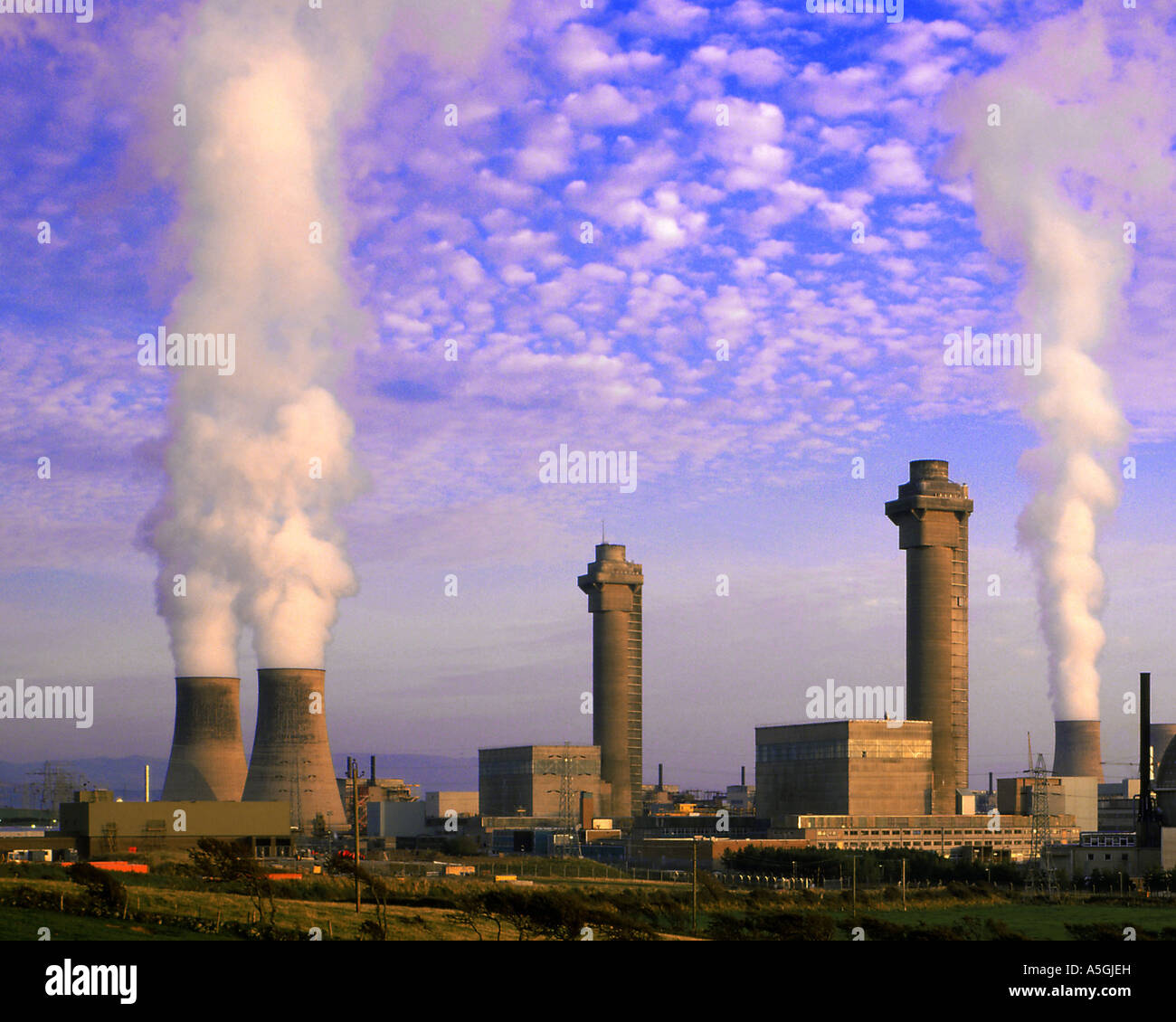 Nuclear Power Station, United Kingdom, Nordwestengland, Sellafield ...