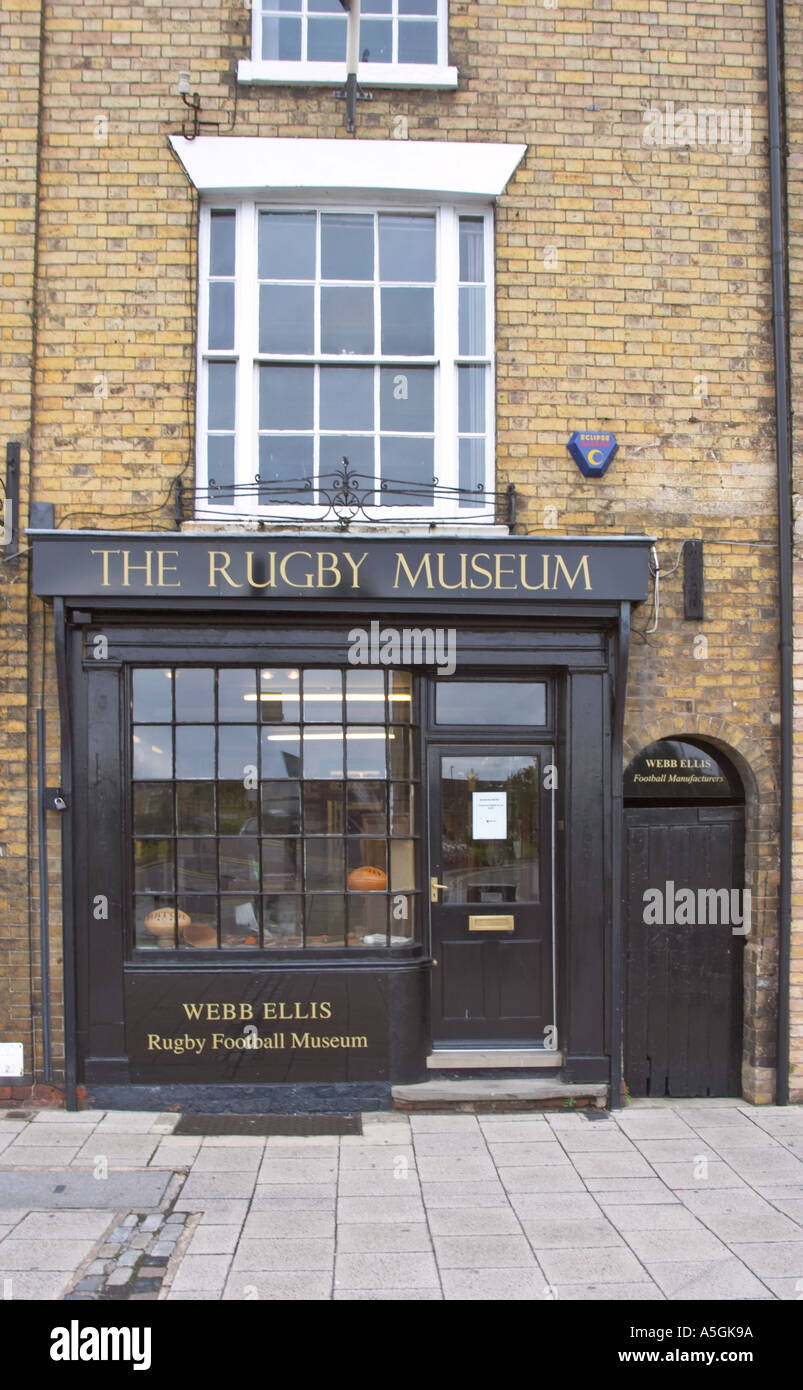 The Rugby Museum Rugby UK Stock Photo - Alamy