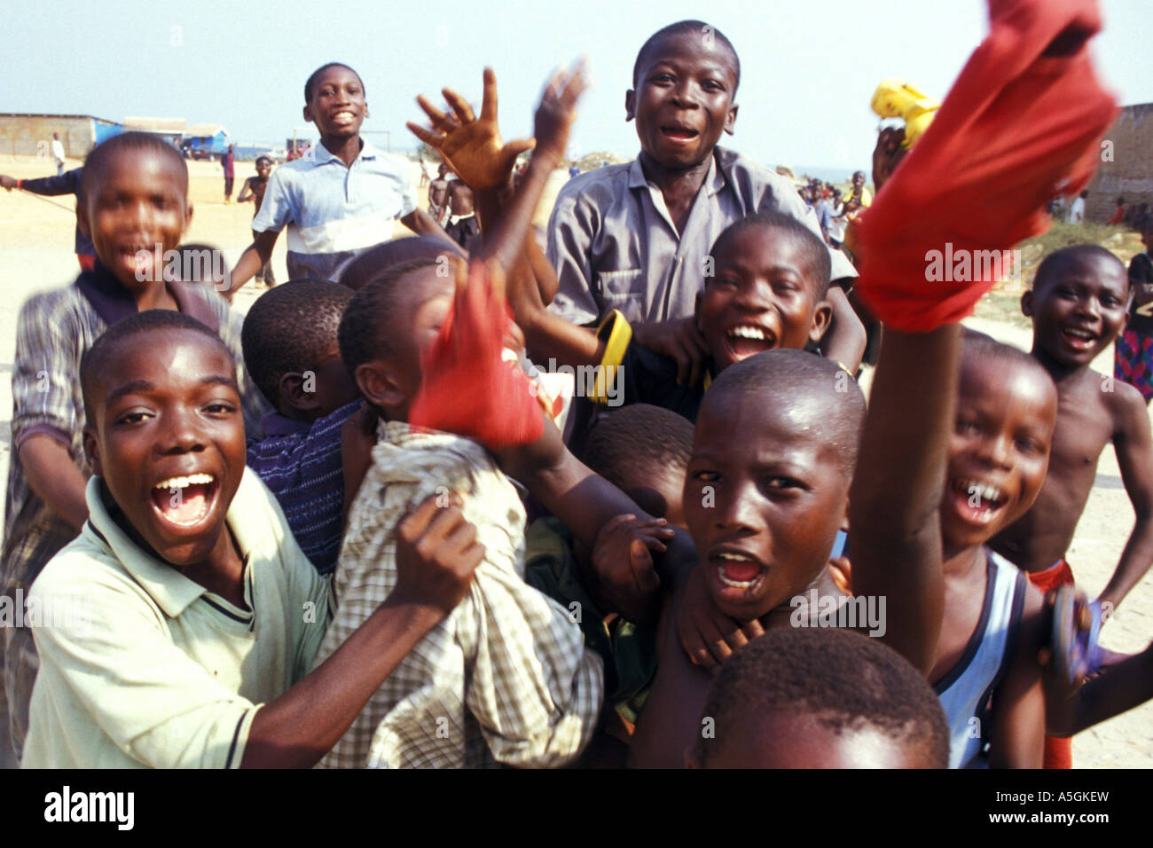 Ghana crowd hi-res stock photography and images - Alamy
