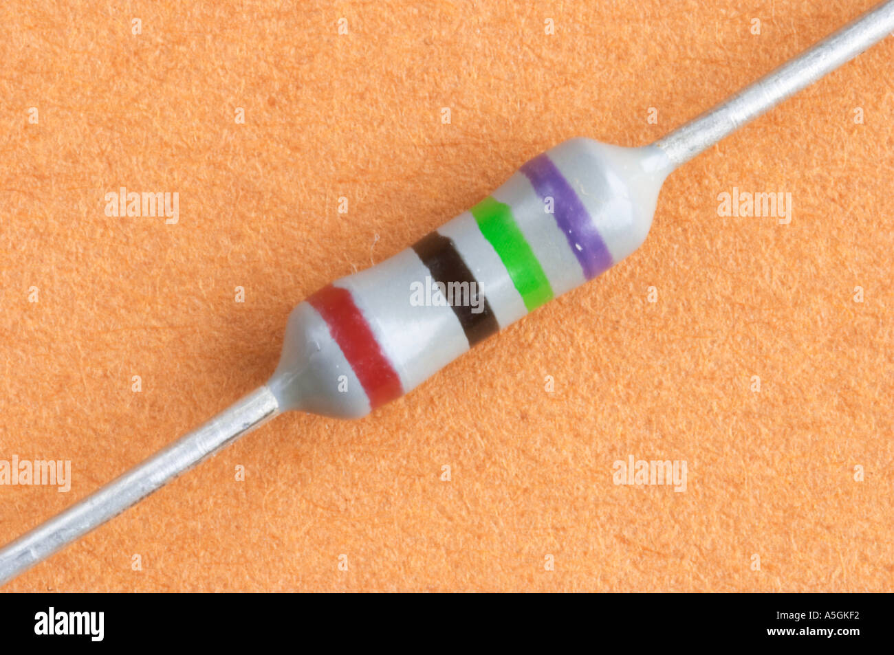A carbon resistor Stock Photo - Alamy