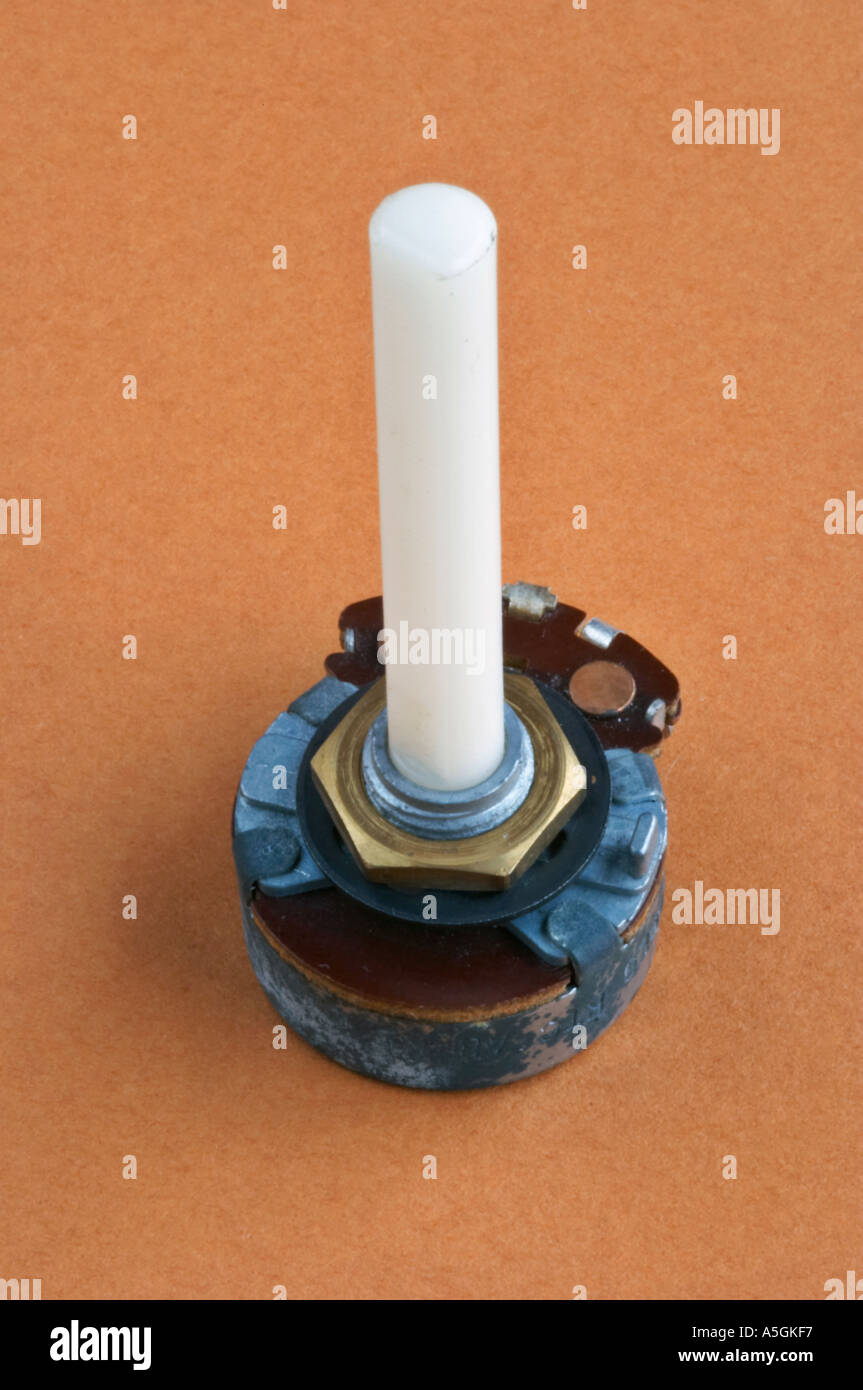 A carbon track potentiometer Stock Photo - Alamy