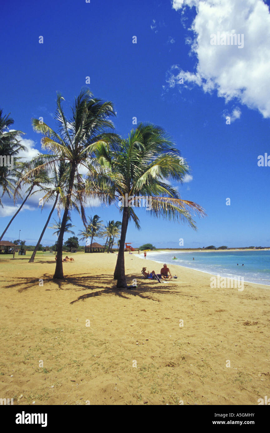 beach of Kualo Regional Park, USA, Hawaii Stock Photo - Alamy